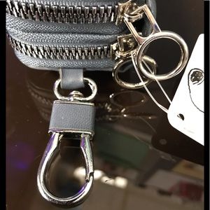 Accessories | Snoopy Double Fastener Key Case Blue | Poshmark